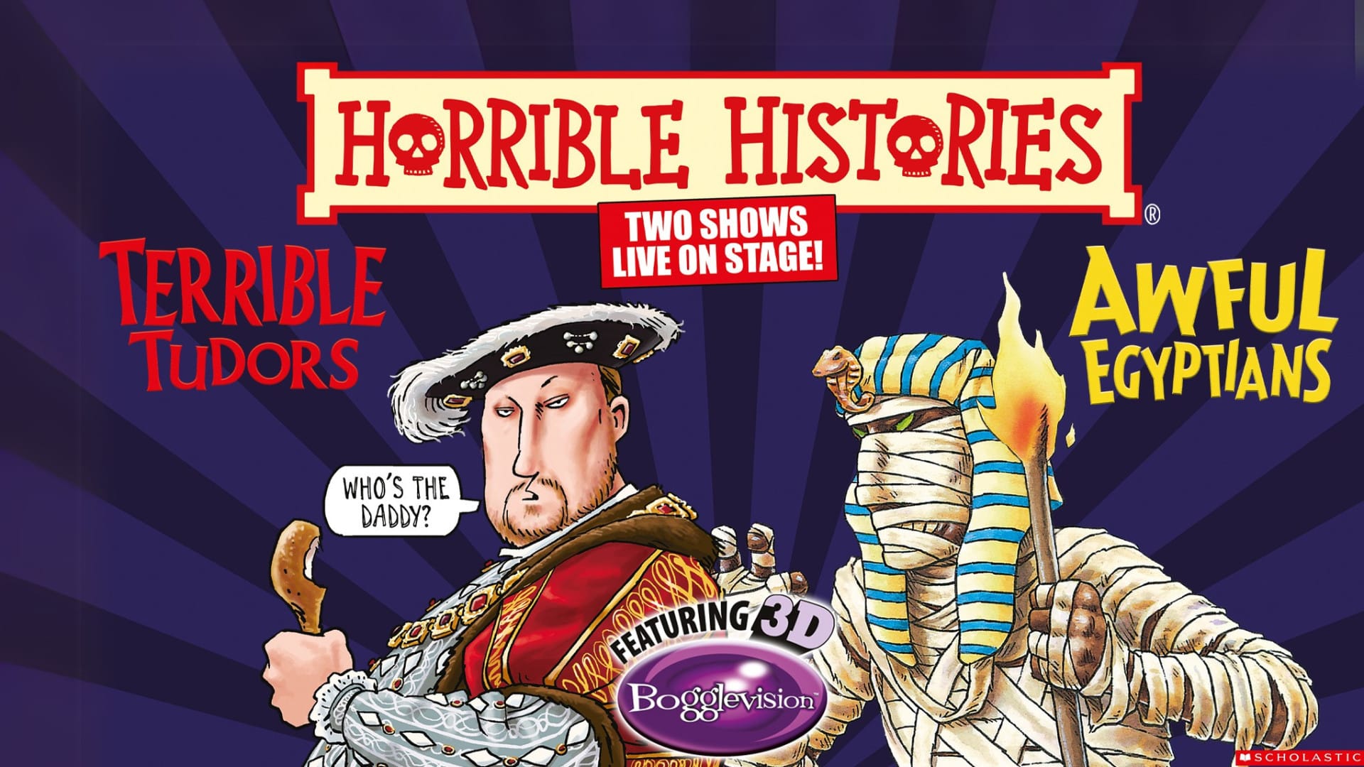 Horrible Histories Live on Stage! Awful Egyptians - Leeds Playhouse